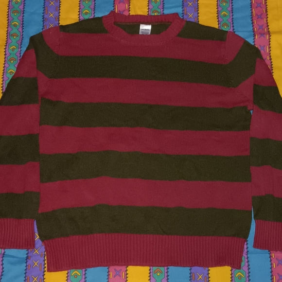 Vintage | Sweaters | A Nightmare On Elm Street Freddy Krueger Sweater ...